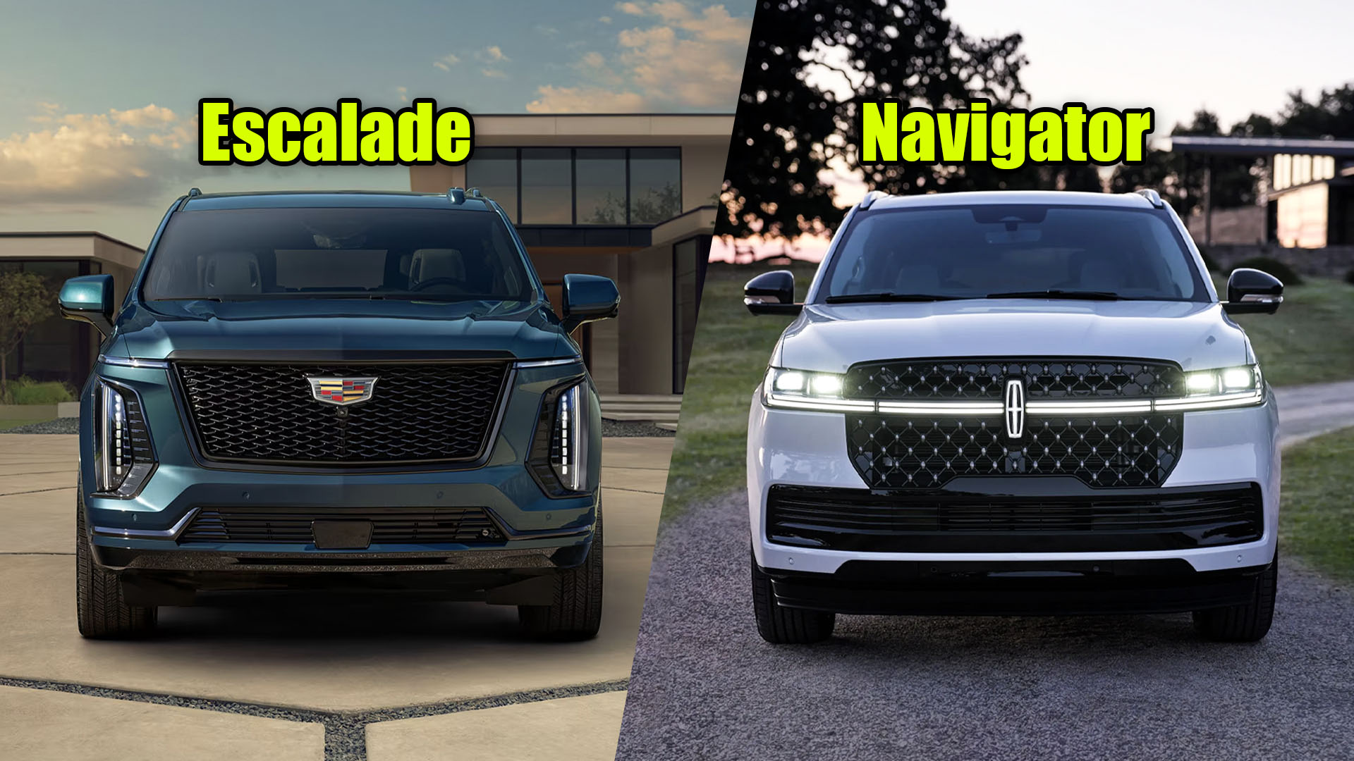 Cadillac Escalade vs Lincoln Navigator: Which Luxury SUV Reigns Supreme ...